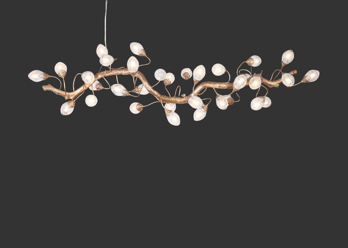 VORELLI® Tremezzo Rectangular Chandelier | Sculptural Branch Lighting